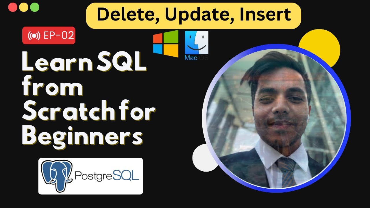 Learn Sql For Data Analysis Create Delete Update Where Postgresql For 8310