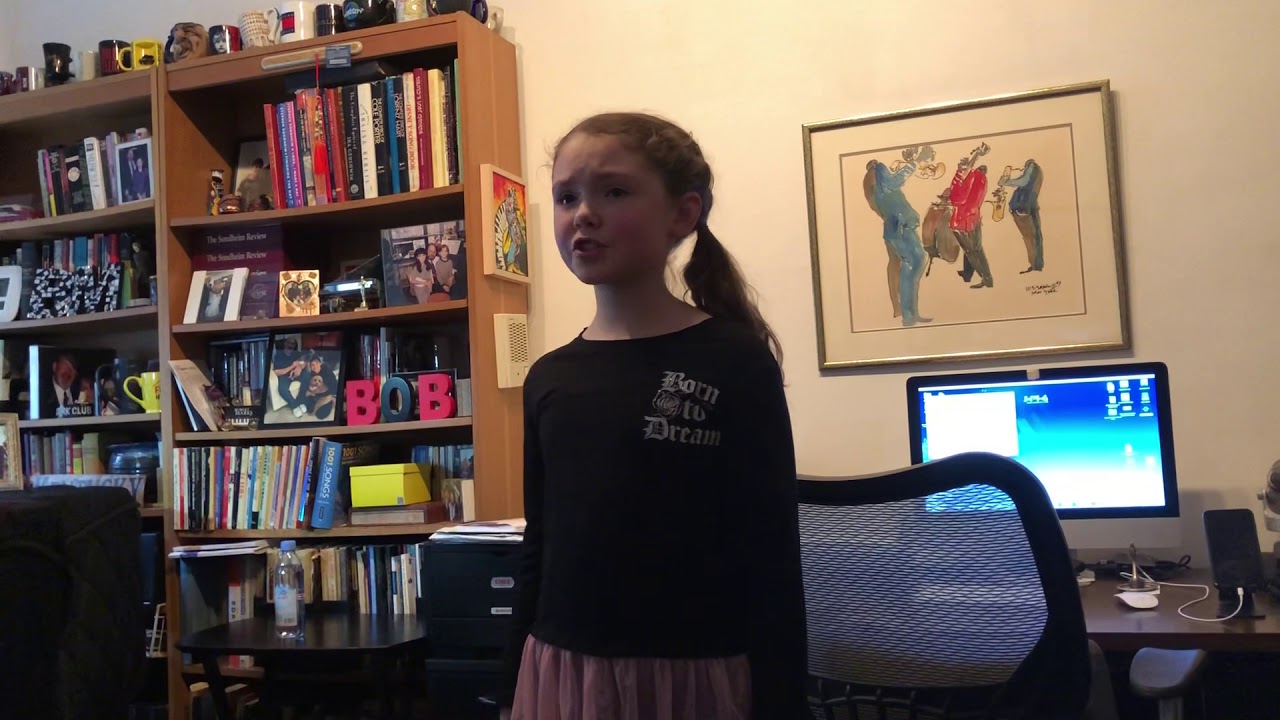 Emery Jane Allen “When you Wish Upon A Star” singing in lessons with ...