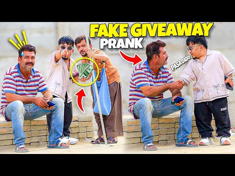 Fake Give Away Prank - | @NewTalentOfficial