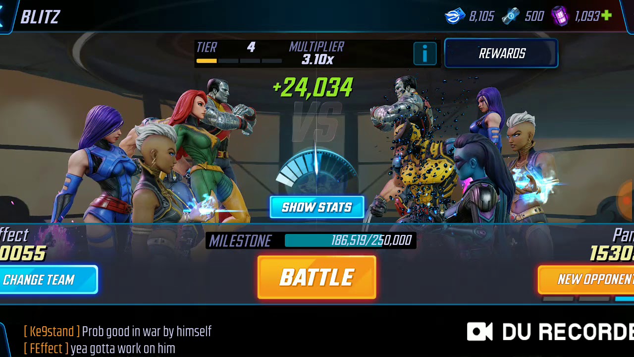 Xmen with Pheonix msf marvel strike force - YouTube