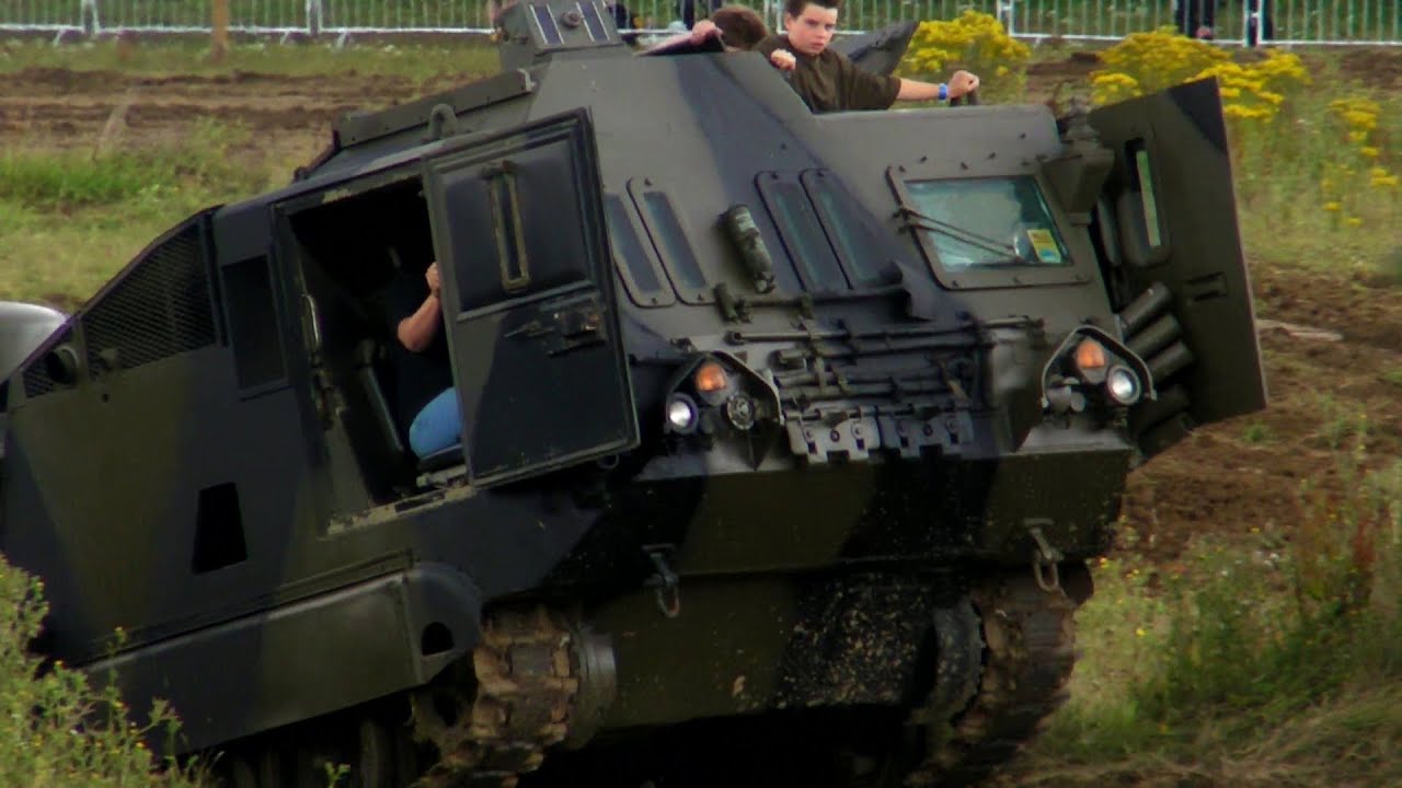 M548 Tracked Rapier Missile launcher in Arena at War & Peace Show July ...