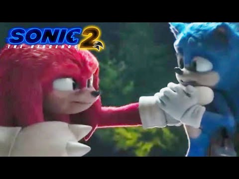 Sonic The Hedgehog 2 (2022) - Sonic Meets Knuckles Scene in HD