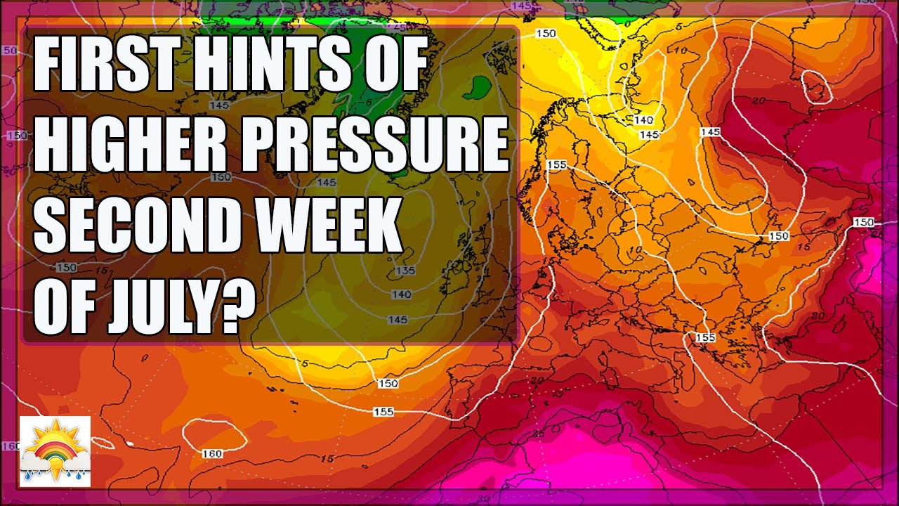 Ten Day Forecast: First Hints Of Some Higher Pressure Second Week Of ...