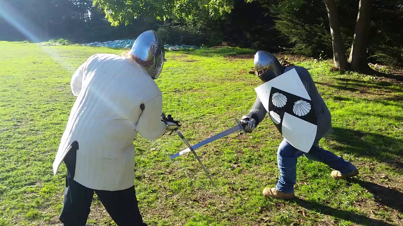 Medieval Combat Society 2018 training - YouTube