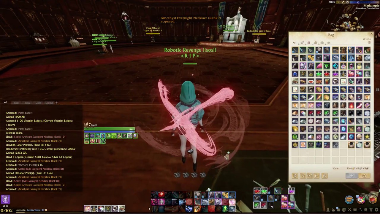 Archeage [3.5] r12 legendary Halcyona necklace is it possible? - YouTube