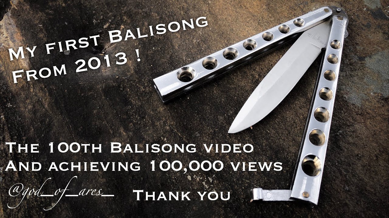 My First Balisong from 2013 ! - YouTube