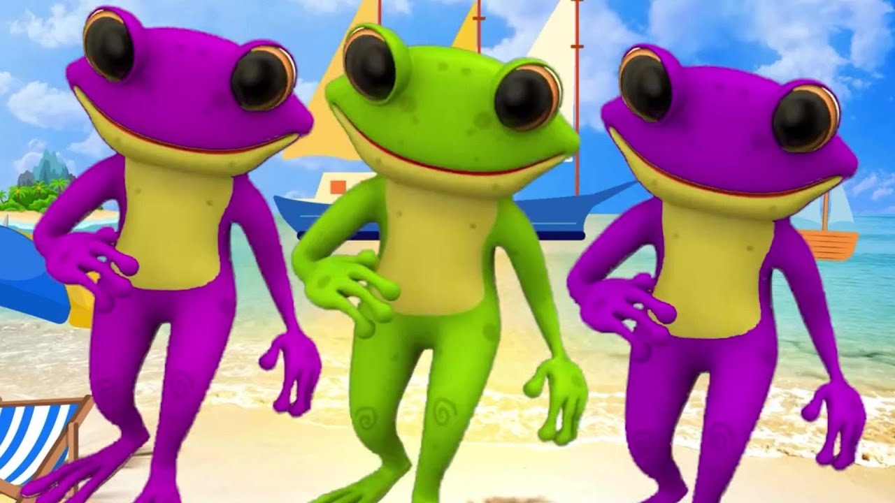 Chú Ếch Con - Quả Bóng Tròn Tròn - Nhạc Thiếu Nhi Hoạt Hình 3D Vui Nhộn ...