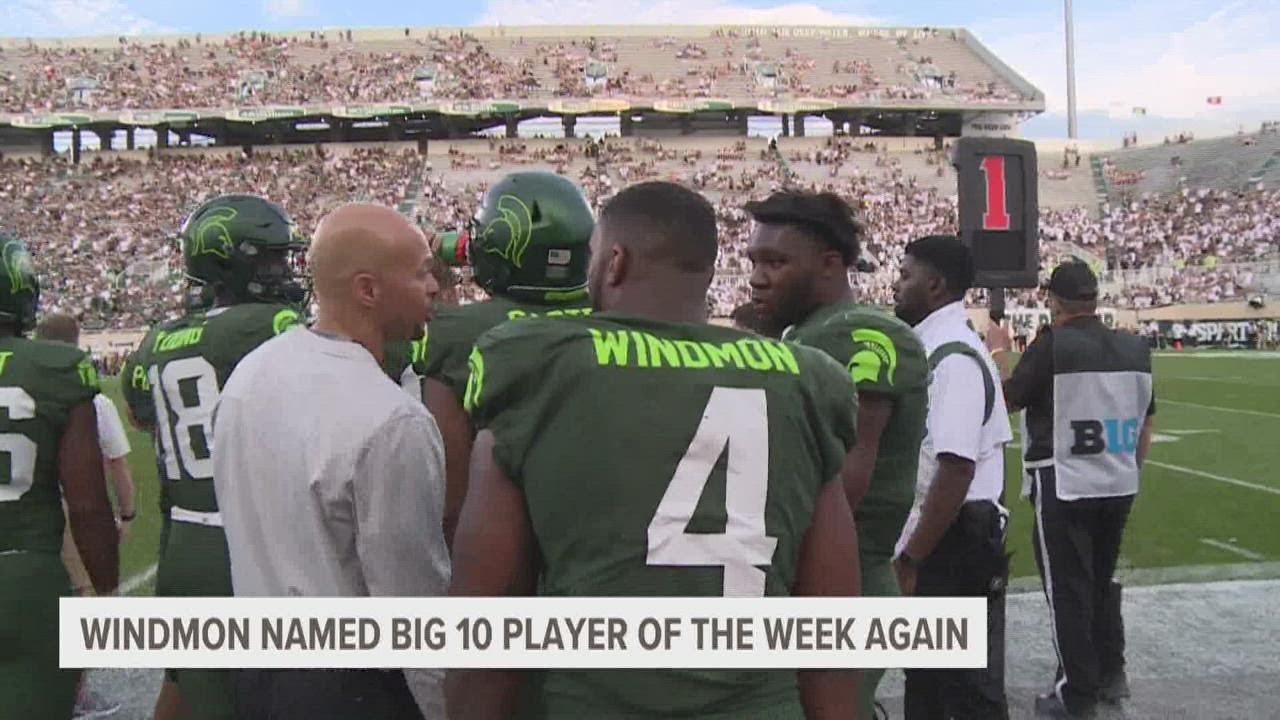 MSU's Jacoby Windom named Defensive Player of the Week again - YouTube