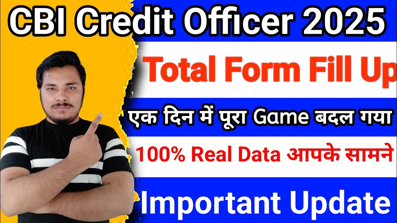''CBI Credit Officer Total Registration | Central Bank Of India Total ...