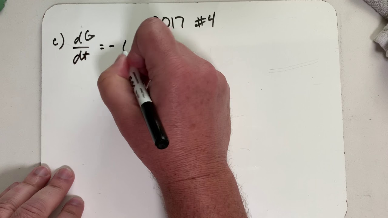 AP Calculus AB 2017 #4 FRQ POTATO!!! - YouTube