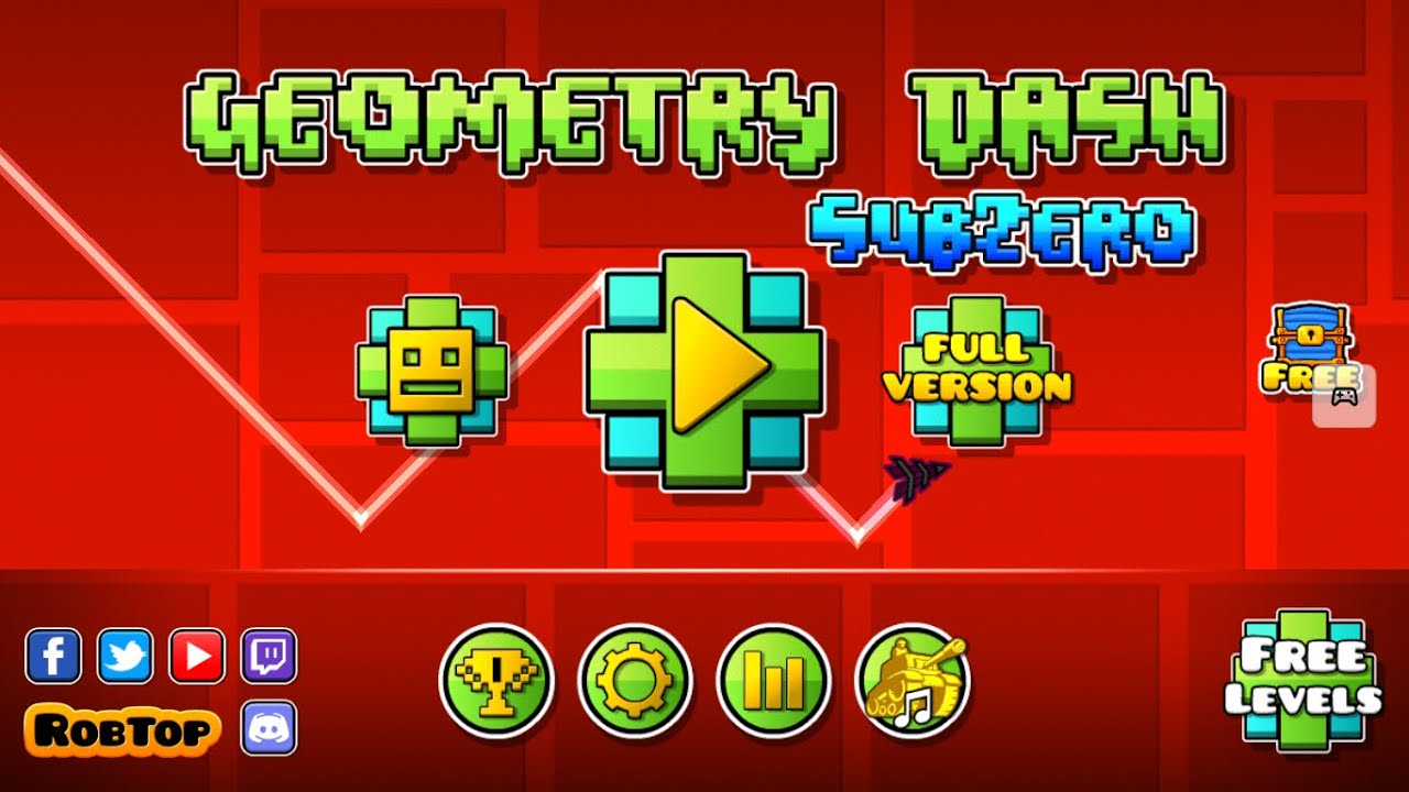 I Attempted To Play Geometry Dash Sub Zero! - YouTube
