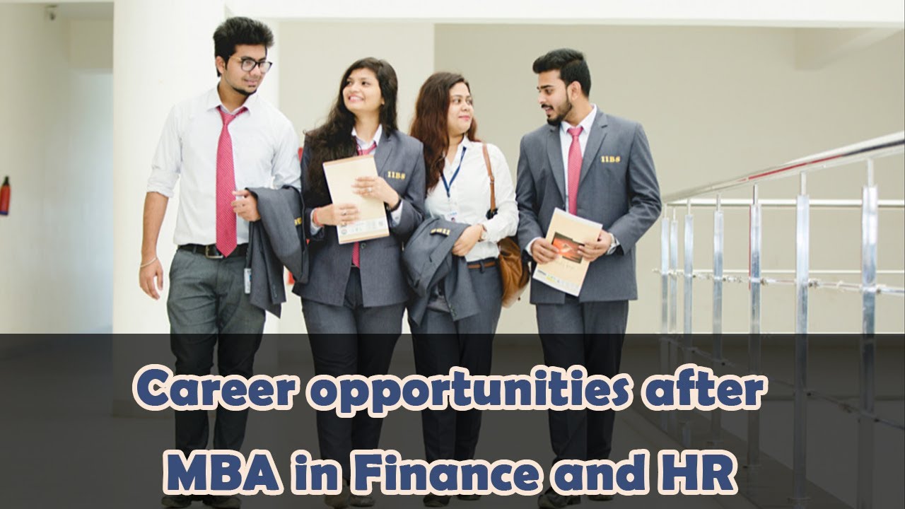 Career opportunities after MBA in Finance and HR - YouTube