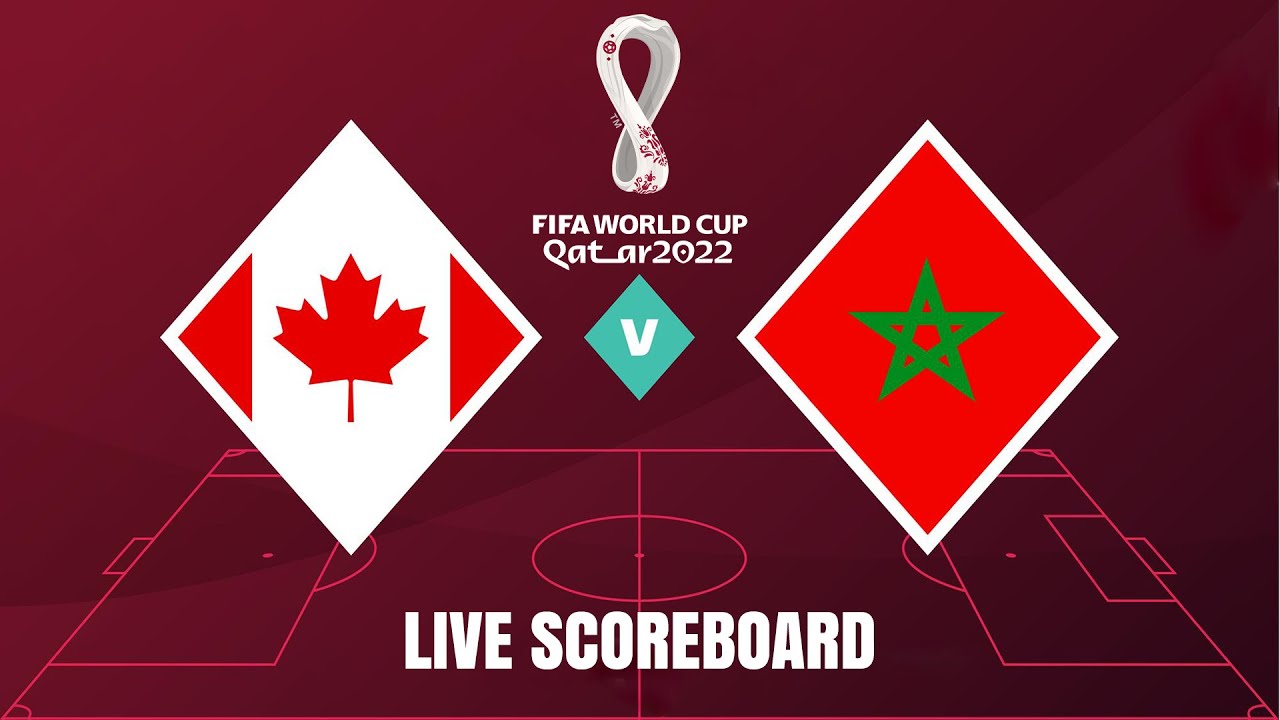 FIFA World Cup - Live Scoreboard ⚽ Qatar World Cup 2022 - Canada vs ...