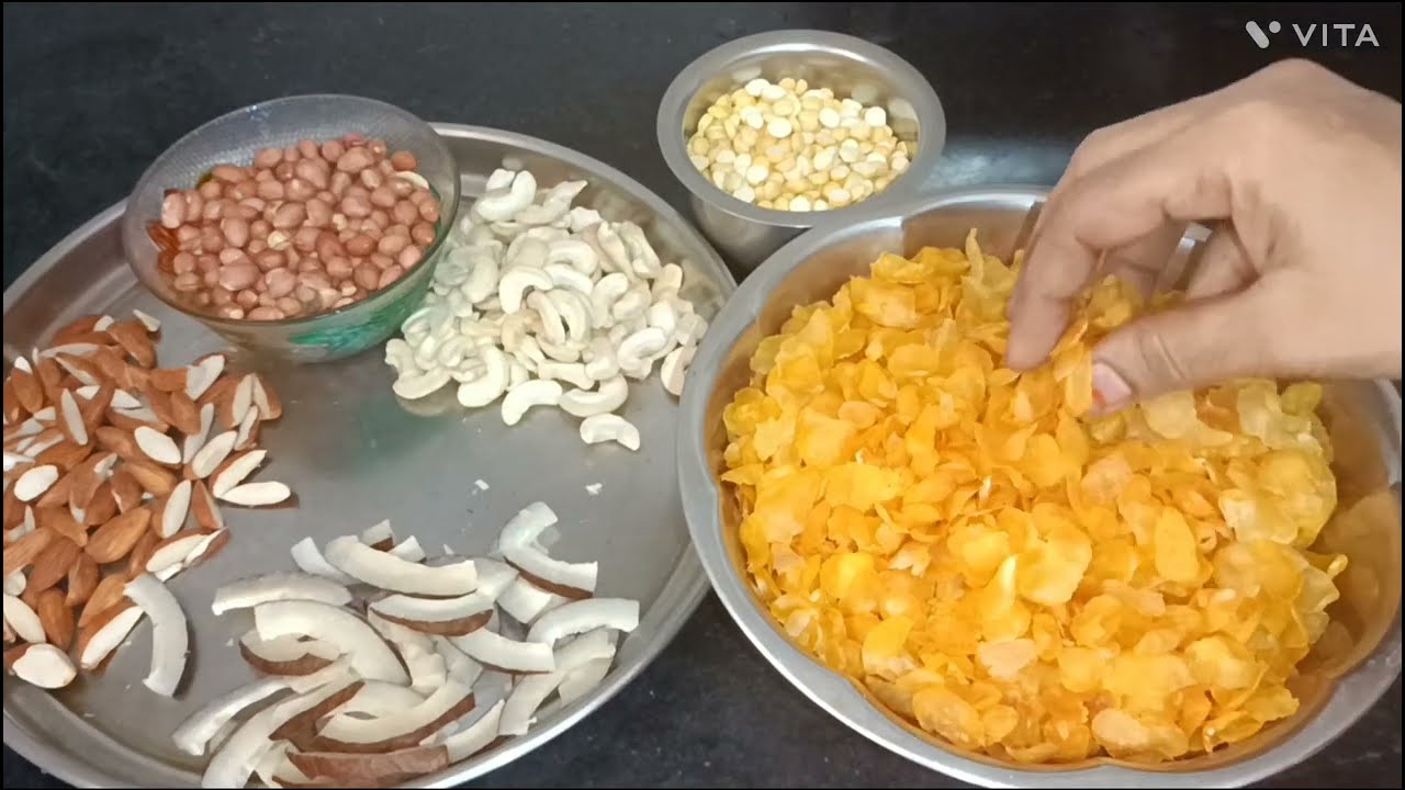 Corn flakes recipe/Diwali Snacks recipe/జర్నీ టైం లో best snacks recipe ...