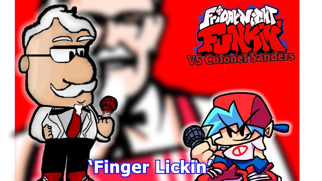 Friday Night Funkin VS Colonel Sanders OST - 'Finger Lickin' - YouTube