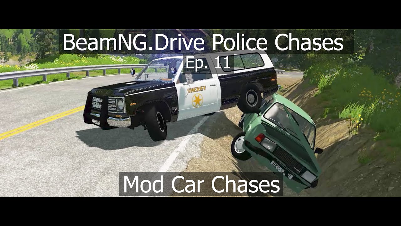 BeamNG Drive Police Chases Ep. 11 | Mod Chases | Police Truck - YouTube