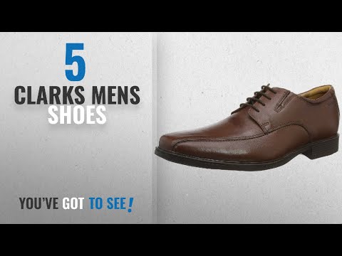Top 10 Clarks Mens Shoes [2018]: Clarks Tilden Walk, Men’s Derby