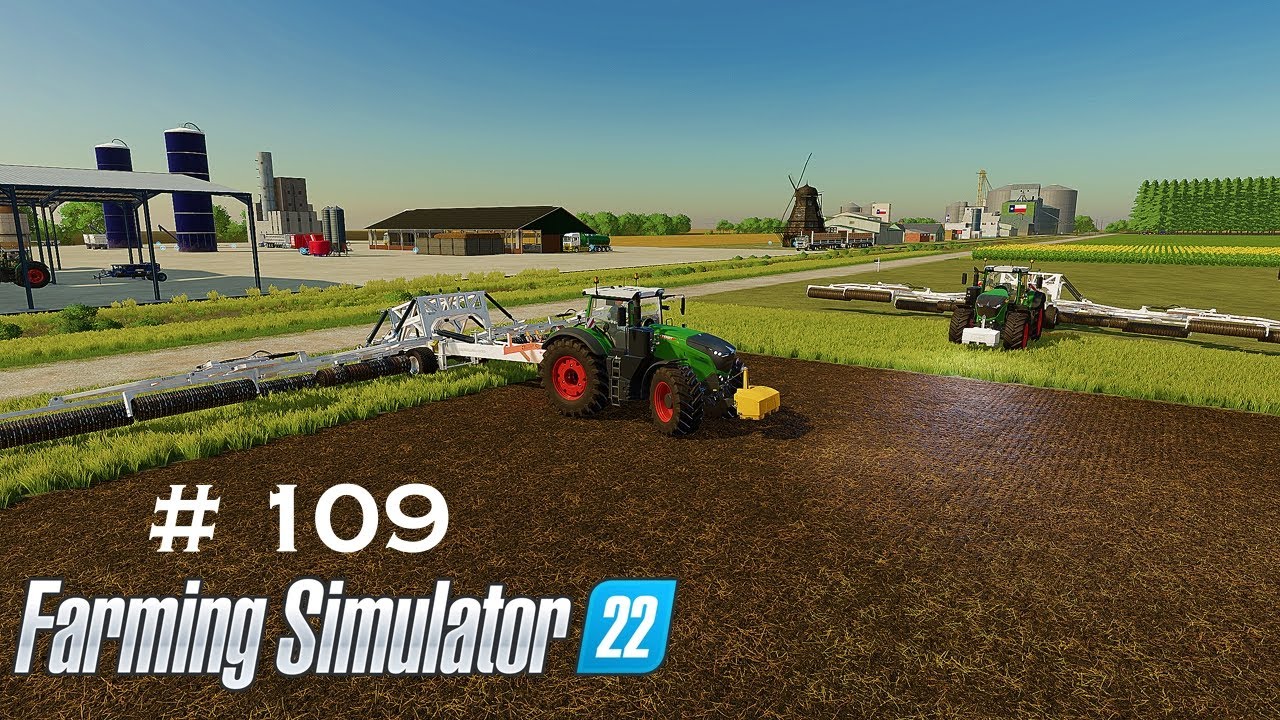 farming Simulator 22 fs22 timelapse Ep #109 big flats Texas fs22 Mods ...
