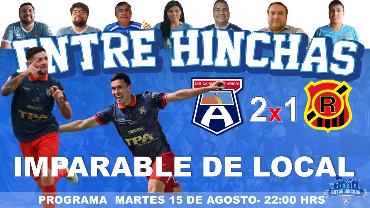 ENTRE HINCHAS. Programa 15/8/2023. "Imparables de Local" - YouTube