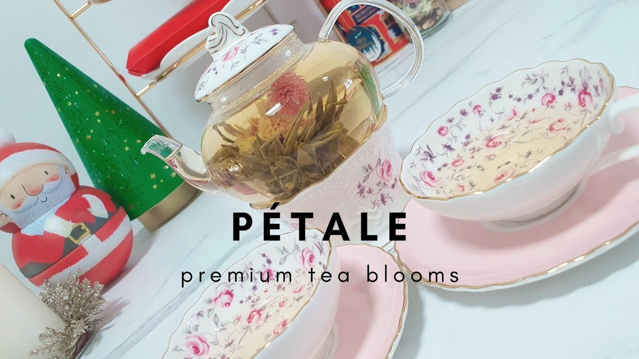 Tea that blooms into a flower as it brews! Pétale - Premium Tea Blooms ...