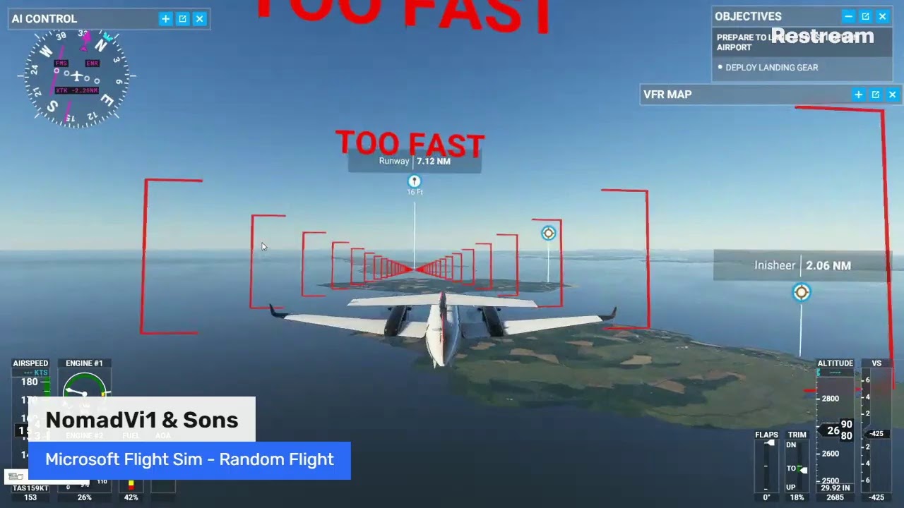 Microsoft Flight Simulator - Random Flight - YouTube