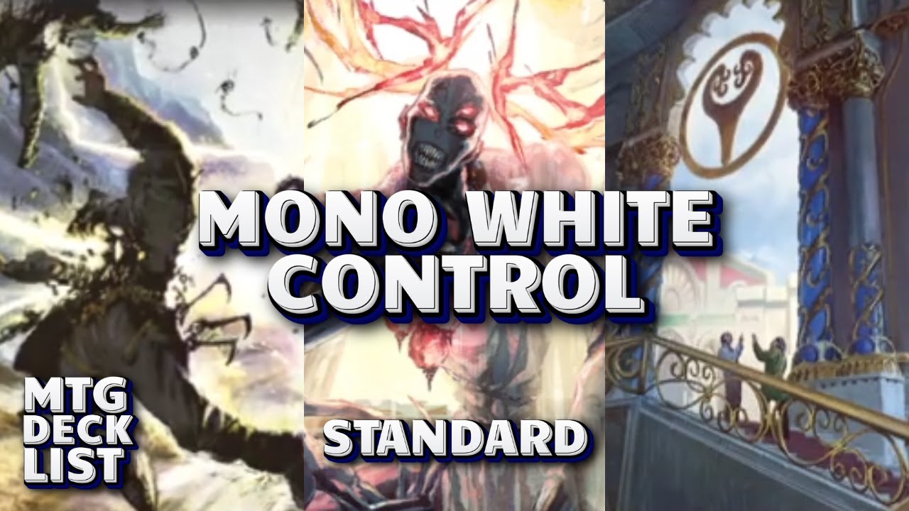 Slowing Down Aggro Decks! Foundations Standard Mono White Control MTG ...