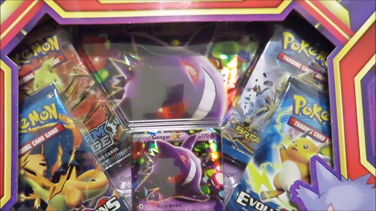 Unboxing The Gengar Ex Box - YouTube