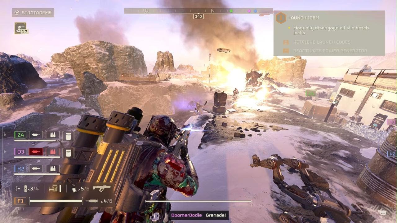 HELLDIVERS 2 - Scorcher + Spear - YouTube