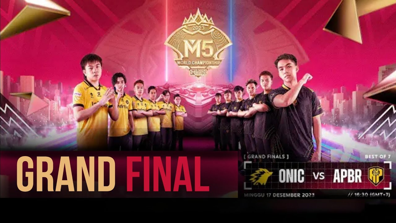 JADWAL GRAND FINAL M5 MLBB WORLD CHAMPIONSHIP 2023 | HARI INI - YouTube