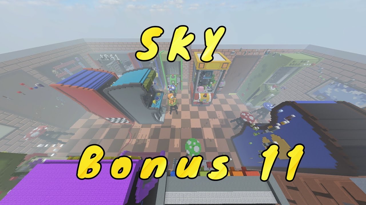 Linkcraft | Bonus 11 sky (normal mode) | Minecraft Parkour - YouTube