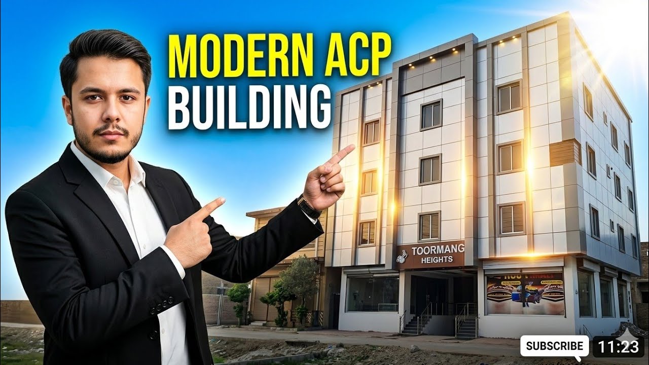 Before & After ACP Cladding | Modern Commercial Building Transformation ...