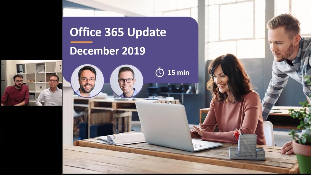 Microsoft Office 365 Update December 2019 - YouTube