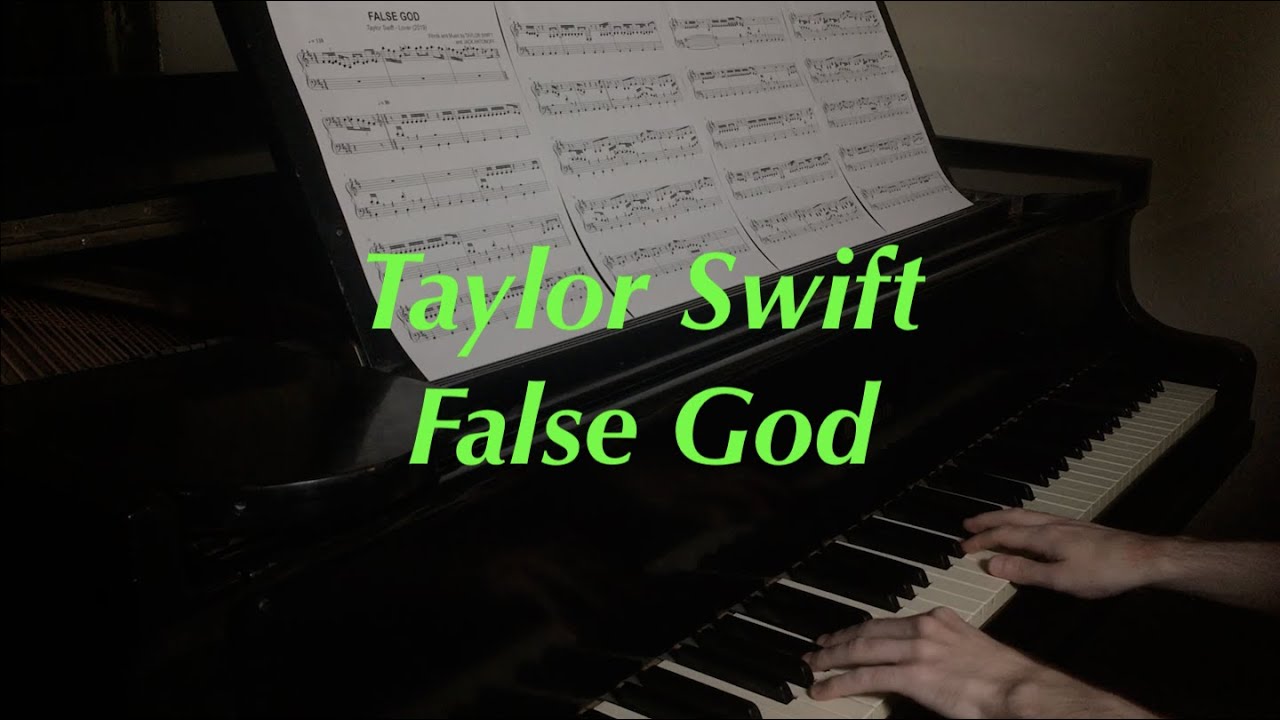Taylor Swift - False God | Piano Cover - YouTube