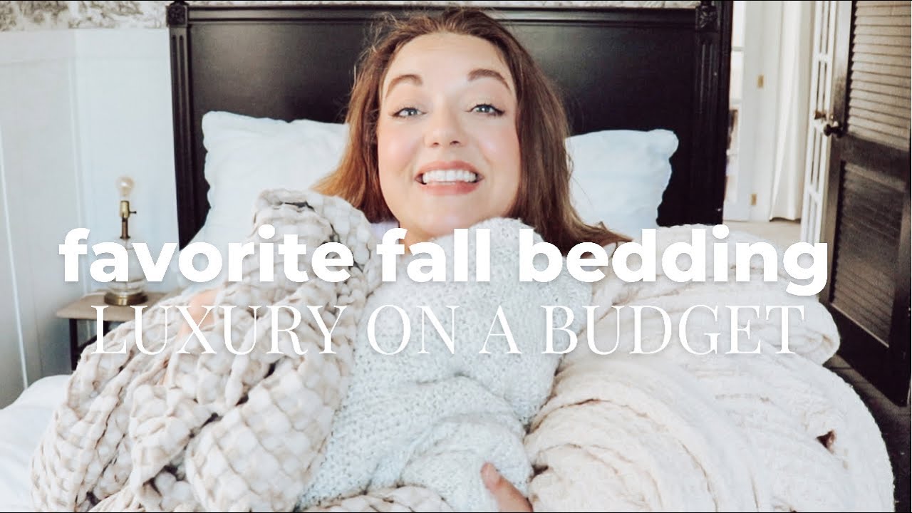 Favorite Fall Bedding | Amazon, Target, Bed Bath & Beyond, Land's End ...