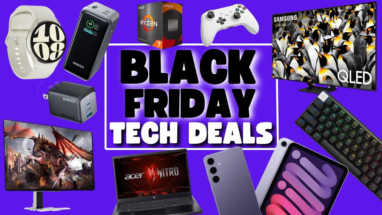 Black Friday Tech Deals 2024 - Discover Top 25 Tech Deals #blackfriday ...