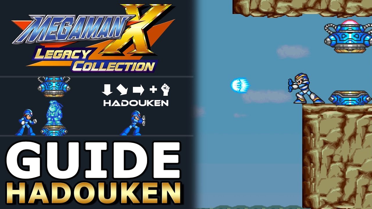 GUIDE HADOUKEN MEGA MAN X - YouTube