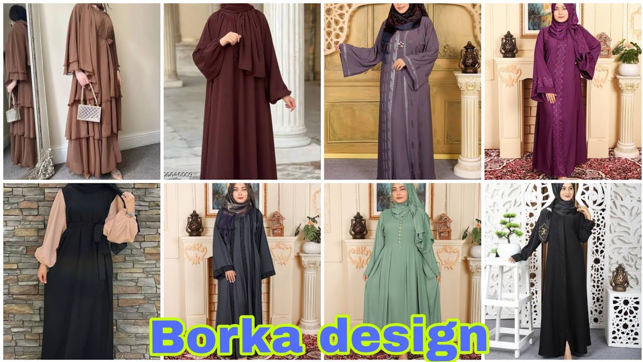 #Modern borka design #new Stylish borka design #Abaya borka design # ...