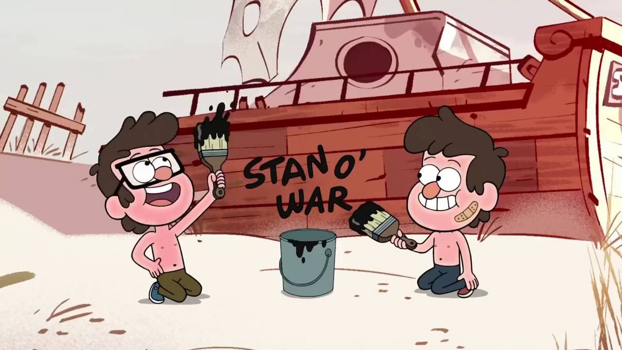 Gravity Falls 7 Years Stan Twins - YouTube