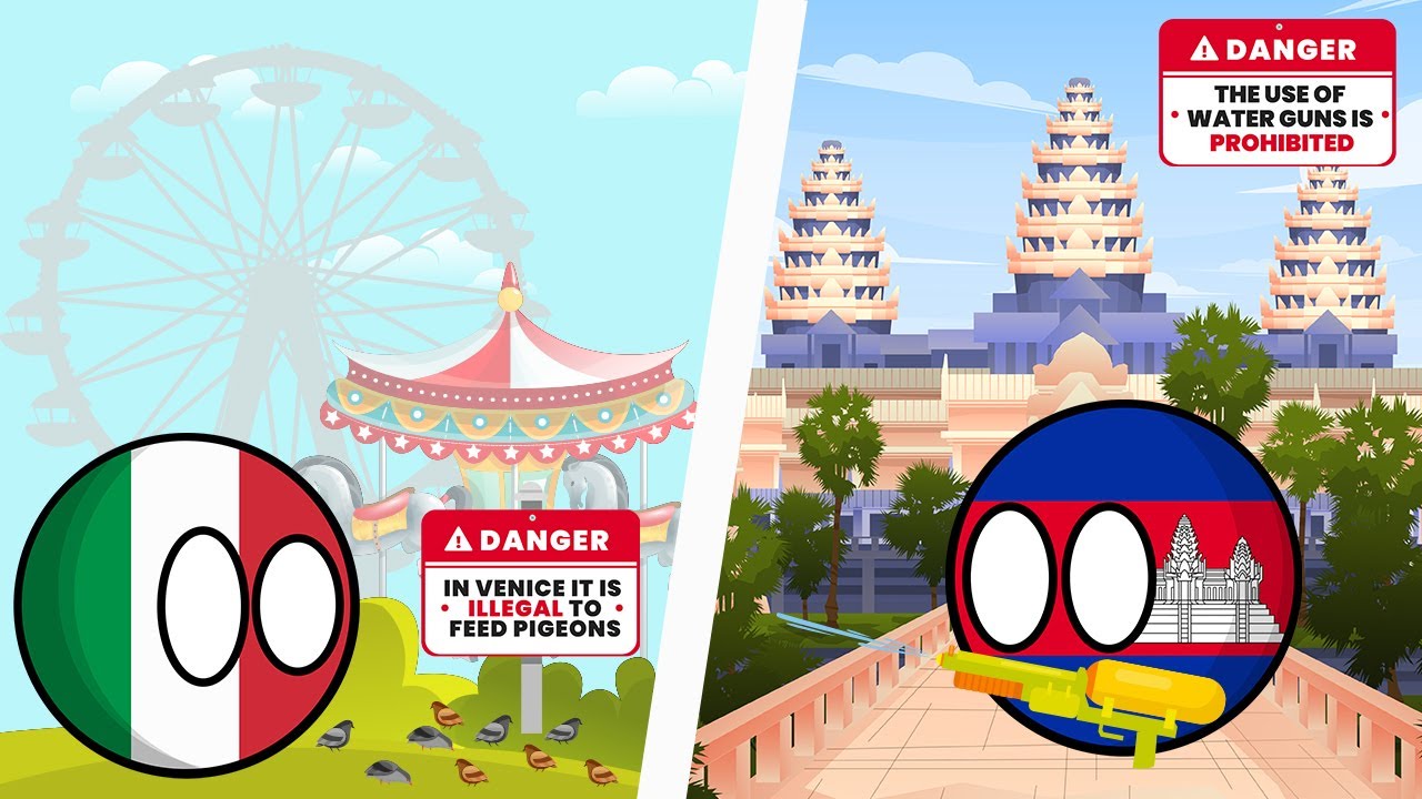 The Stupidest Laws of Countryballs | Countryballs Animation - YouTube