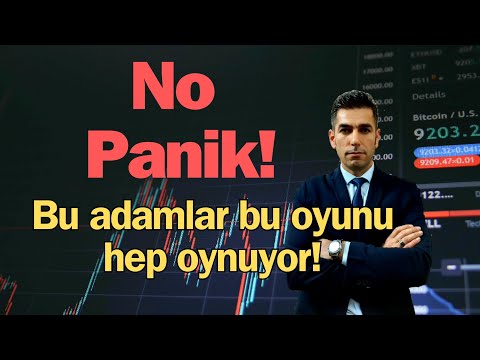 NO PANİK! Bu Adamlar Bu Oyunu Hep Oynuyor!