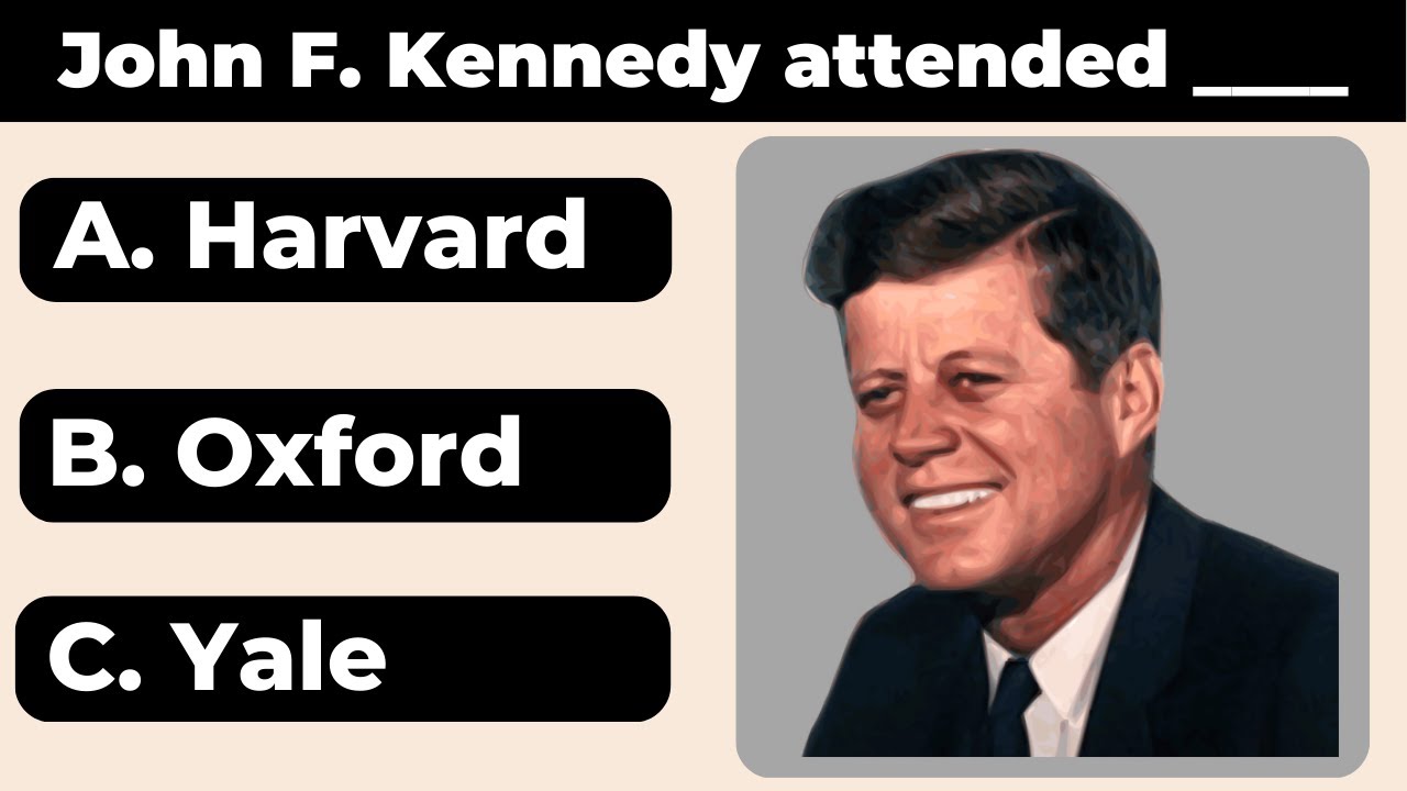 Test Your Knowledge-John F. Kennedy Quiz - YouTube