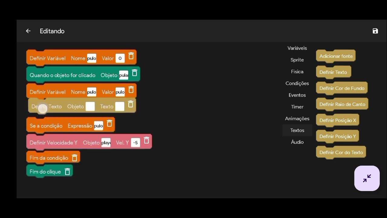 Andrômeda Engine - Tutorial #7 - Sistema de pulo duplo perfeito ( com variável ). - YouTube