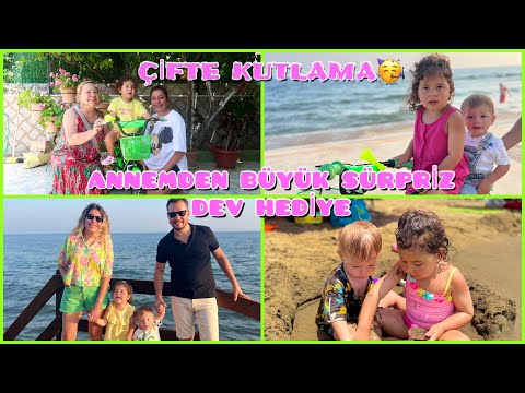 ANNEMDEN BÜYÜK SÜRPRİZ🤩DEV HEDİYE😱DOĞUM GÜNÜ KUTLAMASI🥰72 SAAT TATİL VLOG