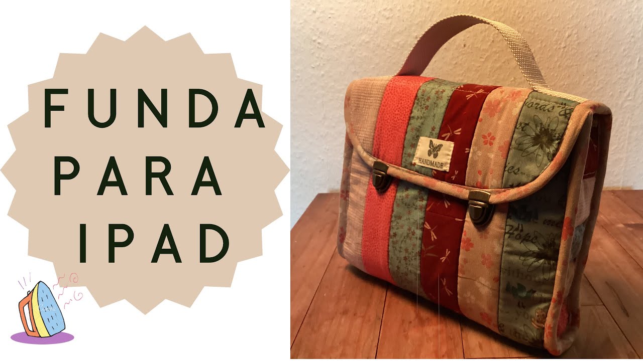 CREA TU PROPIA FUNDA PARA TABLET O IPAD !!👩🏻‍💻 EN PATCHWORK 🧵🪡 Paso a paso 🙀 - YouTube