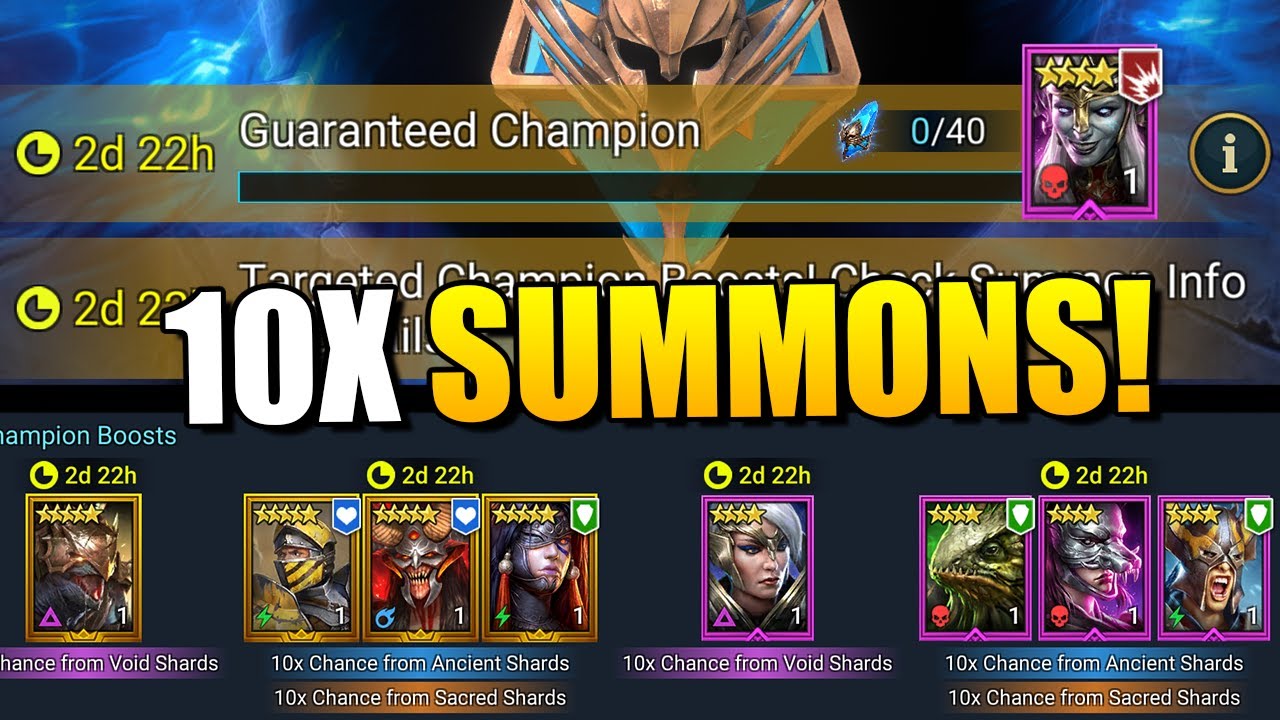 Are GUARANTEED Theresc and 10X Ally Protection champs worth it? | Raid ...