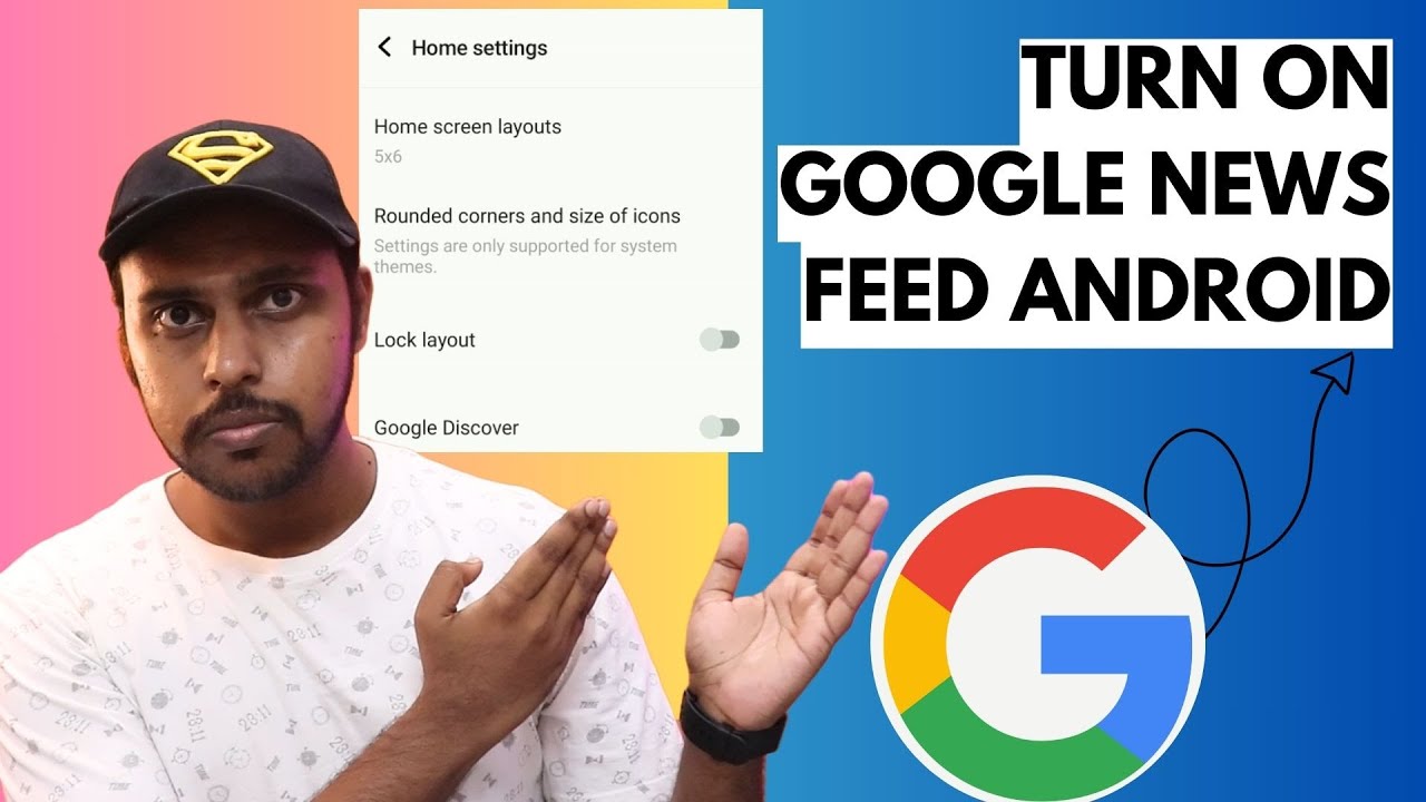 How to turn on google news feed on android | turn on google news feed ...
