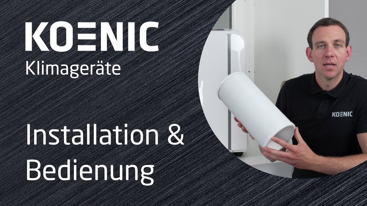 KOENIC Klimageräte | Installation und Bedienung - YouTube