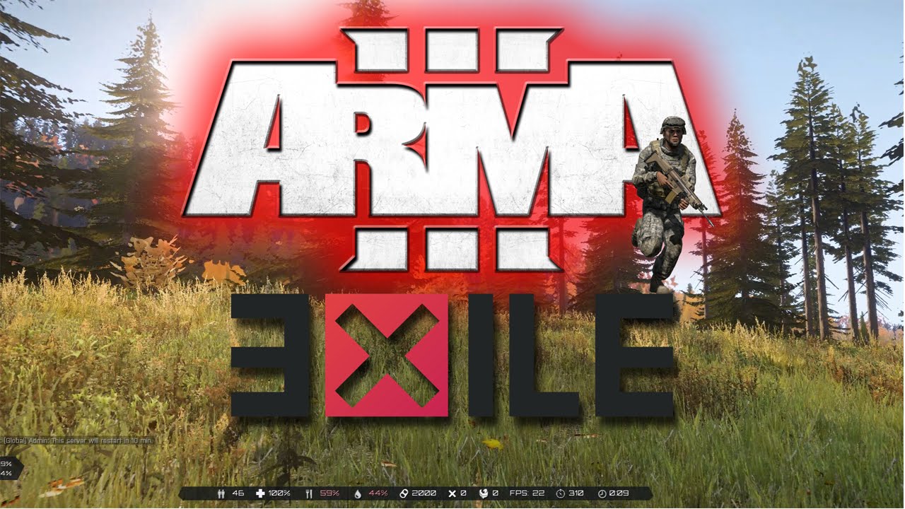 Arma 3 EXILE Mod First Gameplay - YouTube
