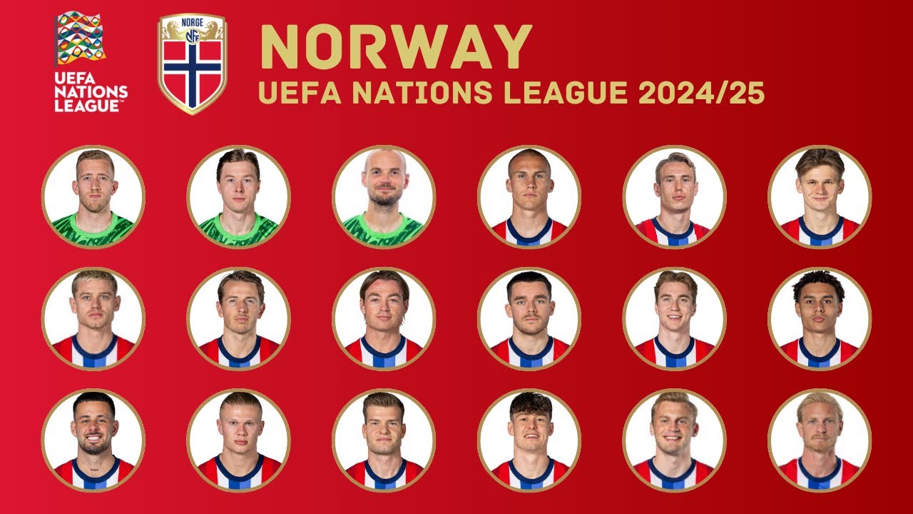 NORWAY Squad For UEFA Nations League 2024/25 | November 2024 | Norway ...