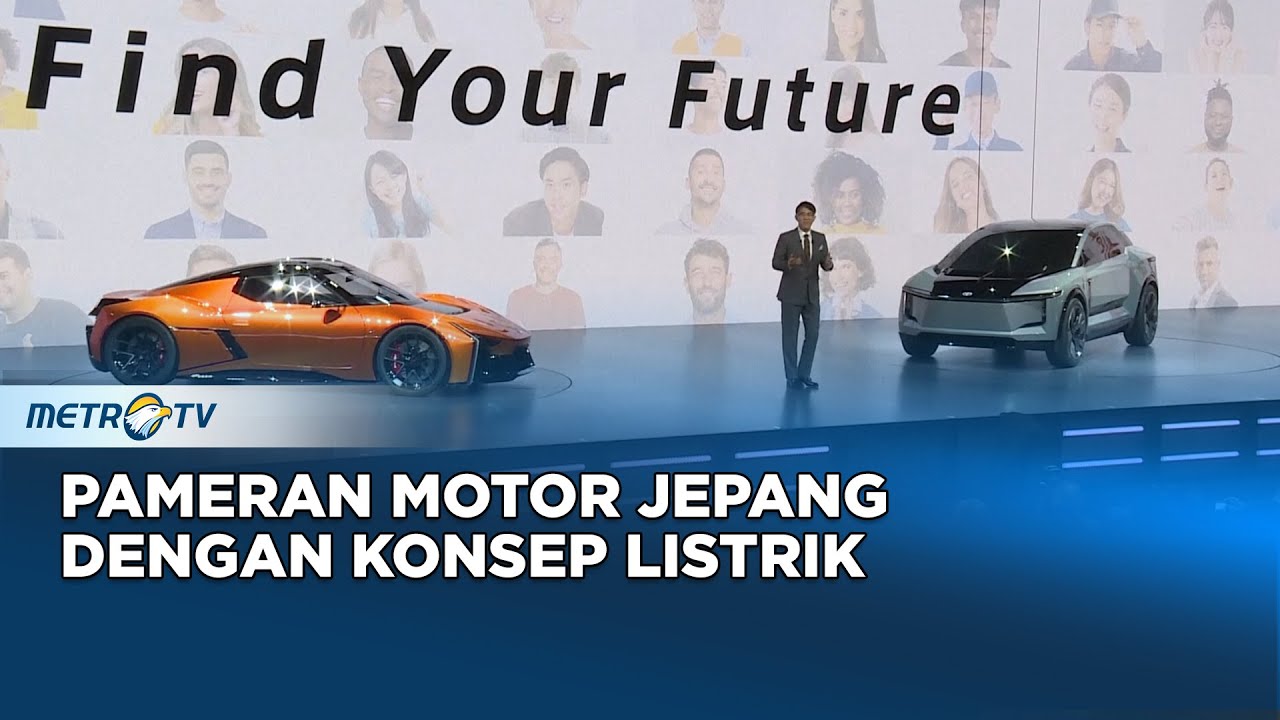 Pameran Motor Jepang Bertujuan Untuk Memukau Konsep Listrik - YouTube